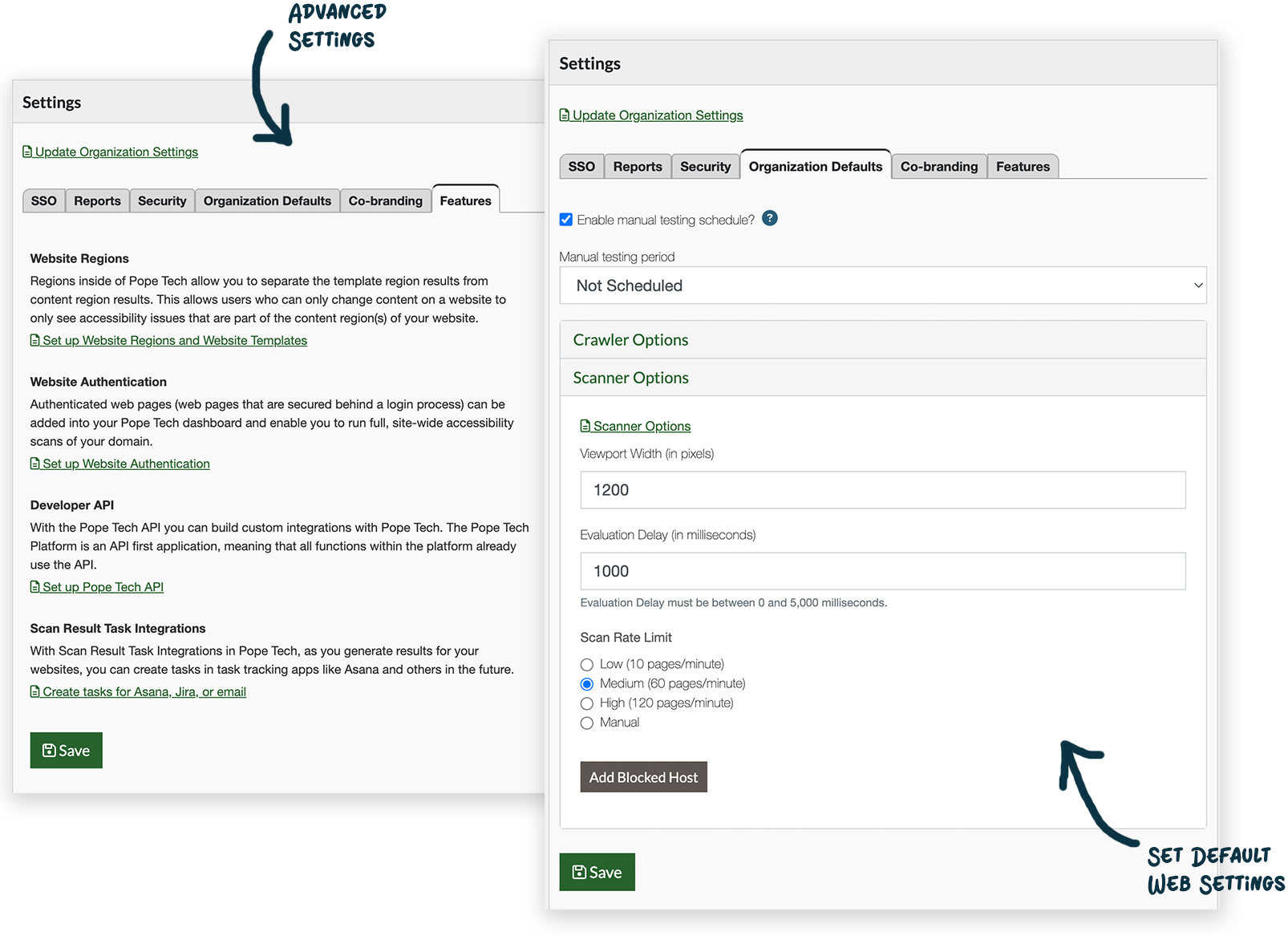 Web Accessibility Platform Features - Pope Tech